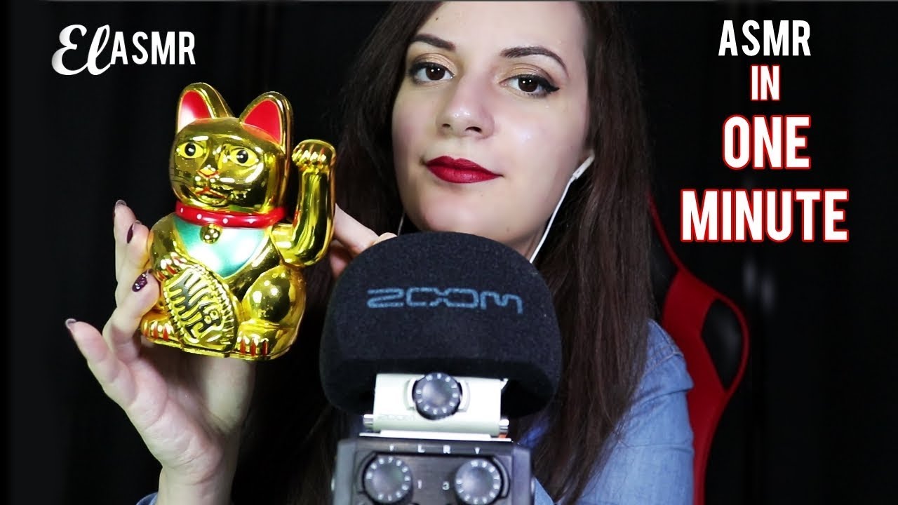 ASMR ONE MINUTE! 😉♥ - YouTube