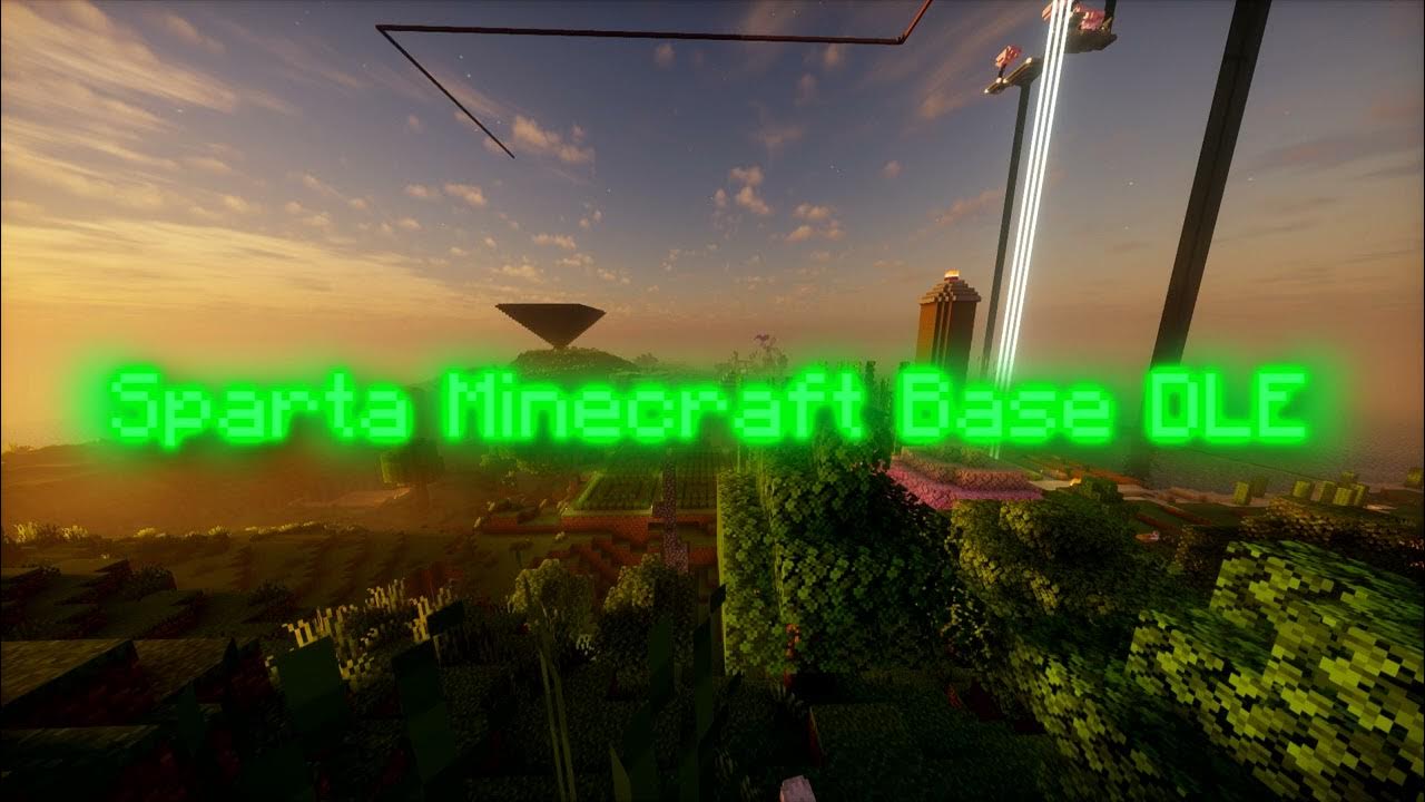 Sparta Minecraft Base DLE - YouTube