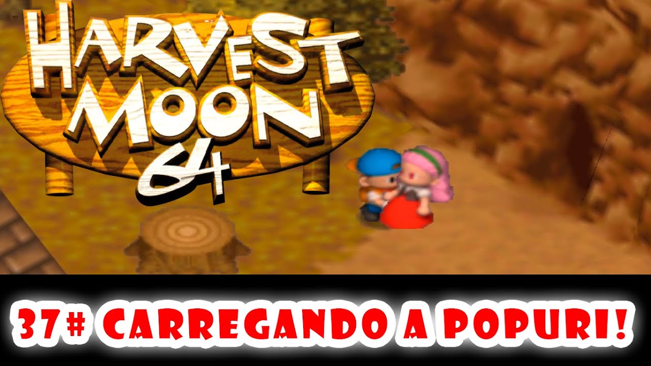 Harvest Moon 64 PT BR #37 Carregando a Popuri! - YouTube