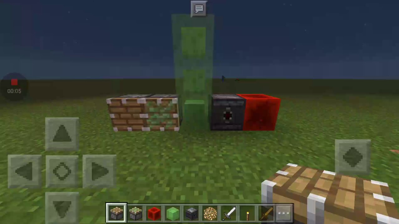 Minecraft pe flying machine/engine tutorial - YouTube
