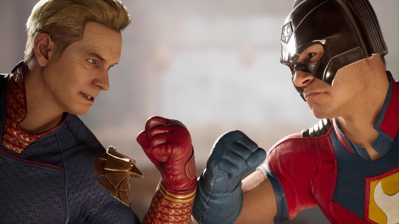 Mortal Kombat 1 Homelander vs Peacemaker - YouTube