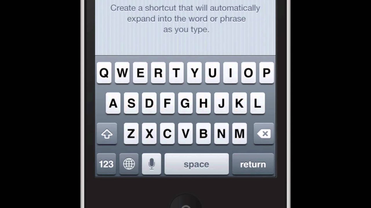 Creating Shortcuts for iMessage on iPhone / iPad - YouTube