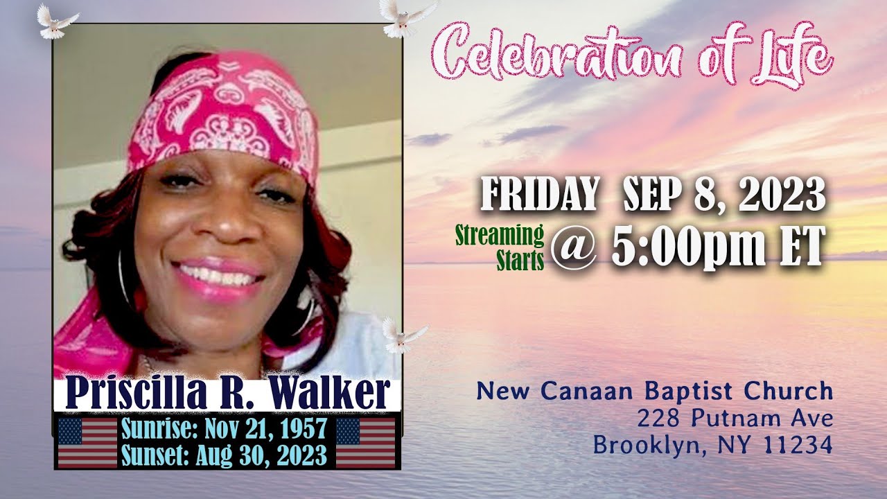 Priscilla R 1 Walker - YouTube
