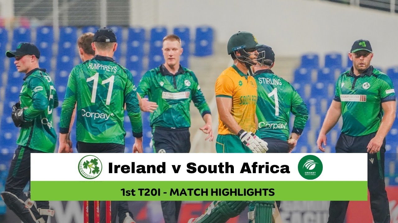 Ireland vs South Africa 1st T20I, 2024 | Match Highlights - YouTube