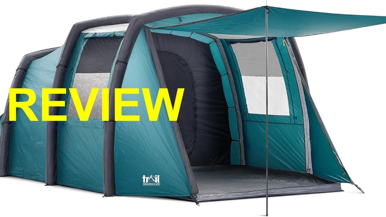 Trail Brazen 2024 Inflatable 4 Man Air Tent review [SHORT & COMPACT ...