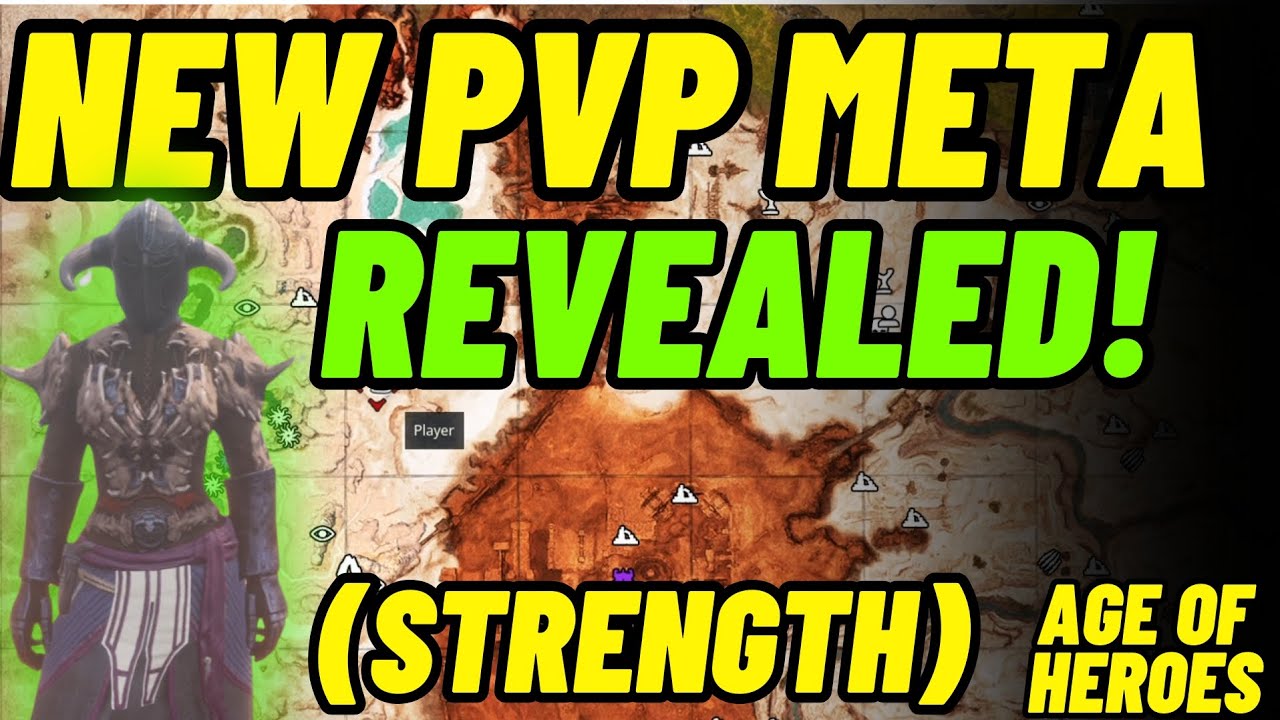 New pvp meta! Strength build (armour, weapons, buffs and build) - Conan ...