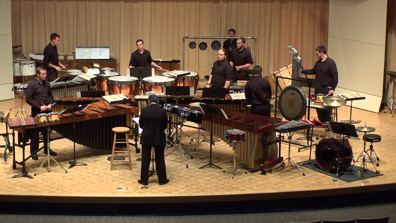 Mario Gaetano: Undercurrents for Percussion Ensemble - YouTube
