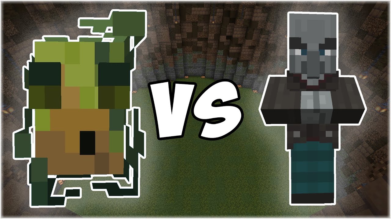 Mega Spud vs Vindicator - Minecraft Mob Battle - YouTube