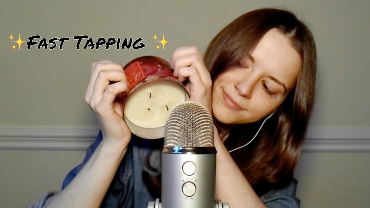 🖐️ FAST TAPPING NO TALKING ASMR~ Aggressive, Sporadic, Ear to Ear Tapping for Tingly Relaxation ...