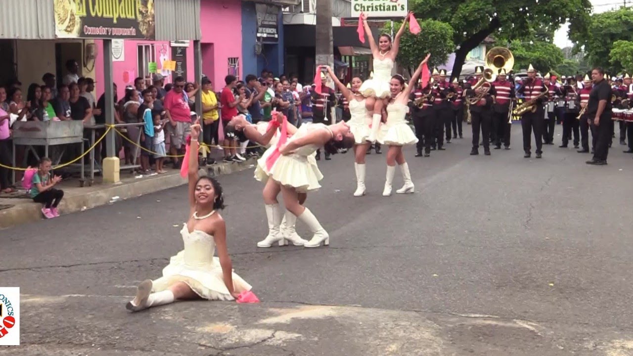 Instituto Nacional de Sonzacate en 2do. Concurso de Bandas. Sonzacate ...