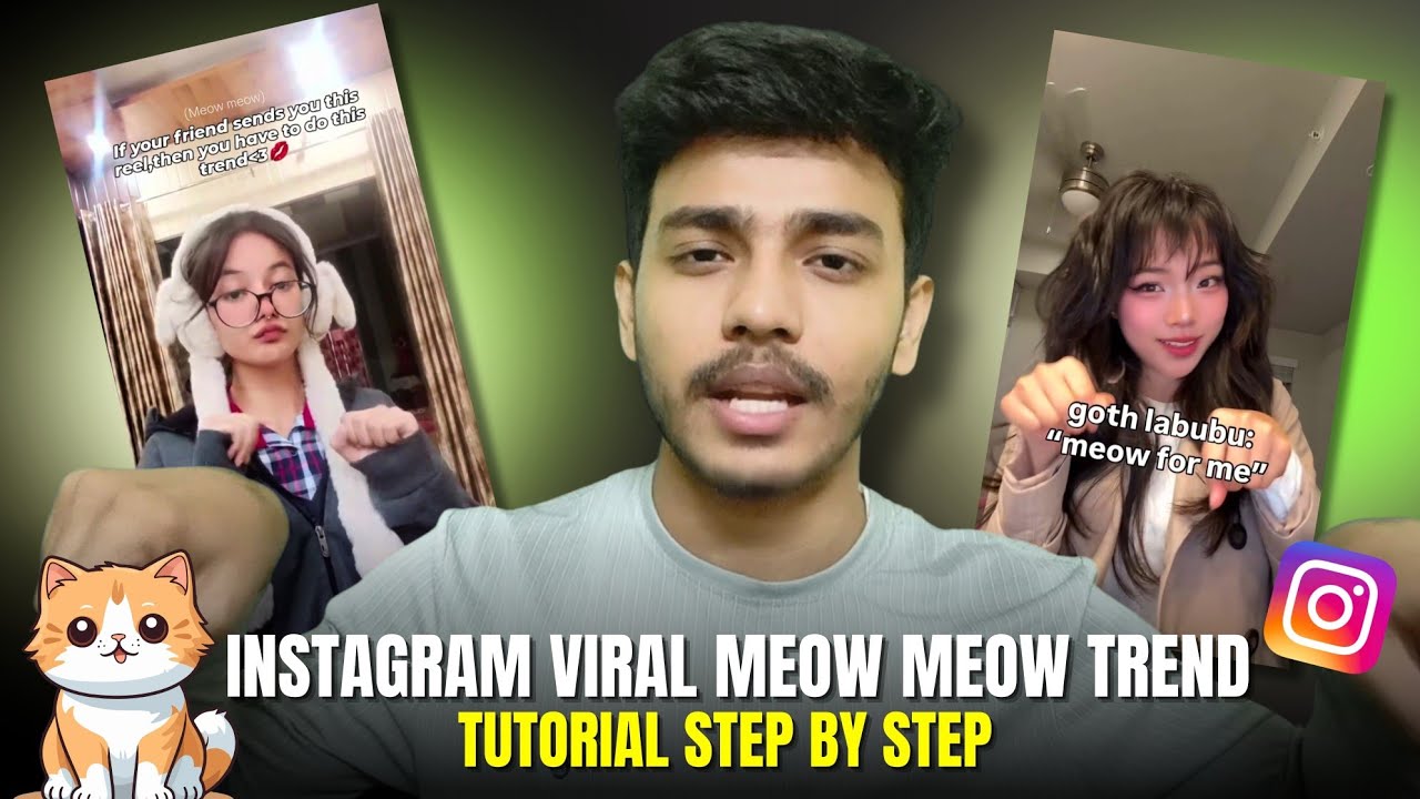 How To Do The Viral Meow Meow Trend On Instagram | I Wouldn't Meow For ...