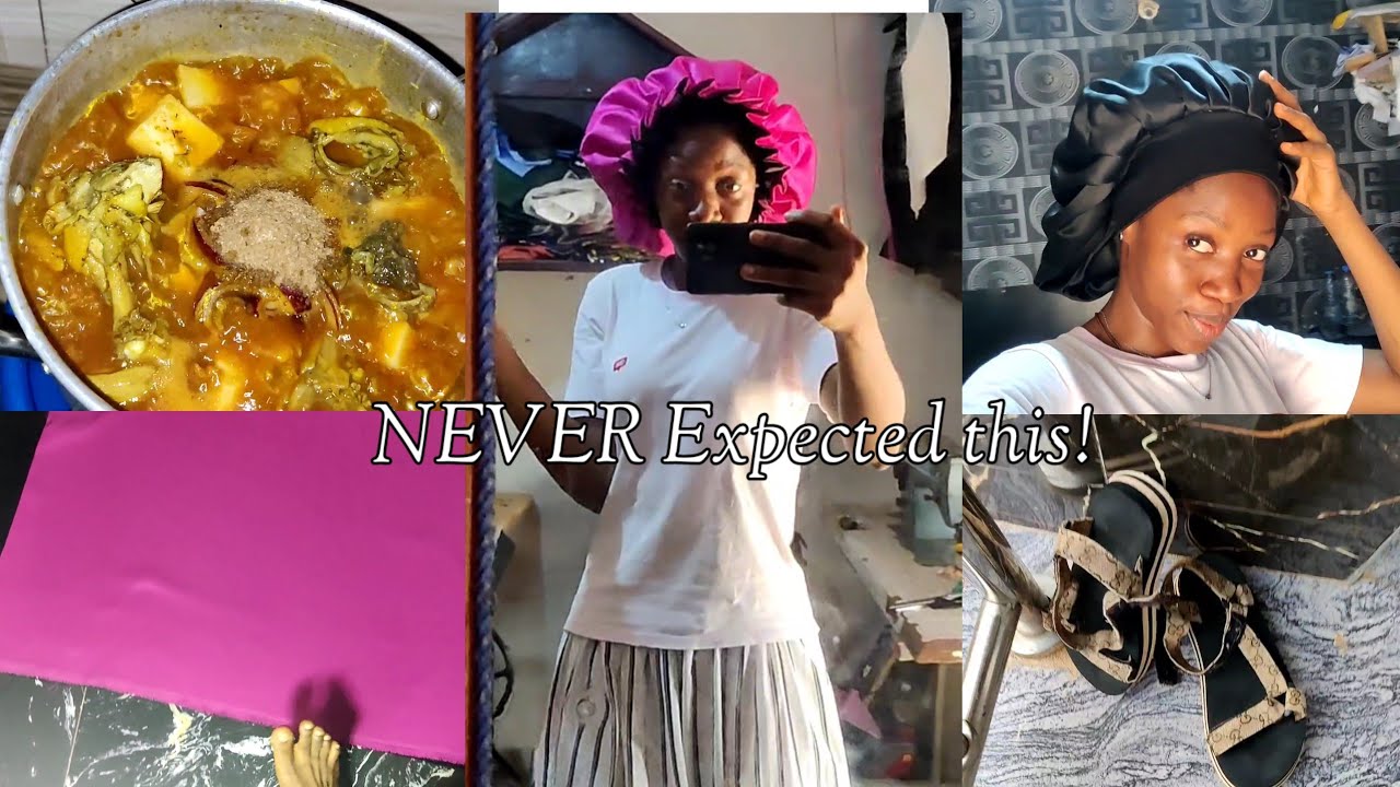 A Day in my life as an APPRENTICE Tailor Living in Benin city | Showing Workings 💃🎉 - YouTube