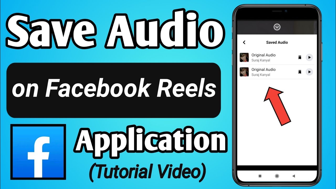 How to Save Audio on Facebook Reels || Facebook Add to Favourite Sound ...
