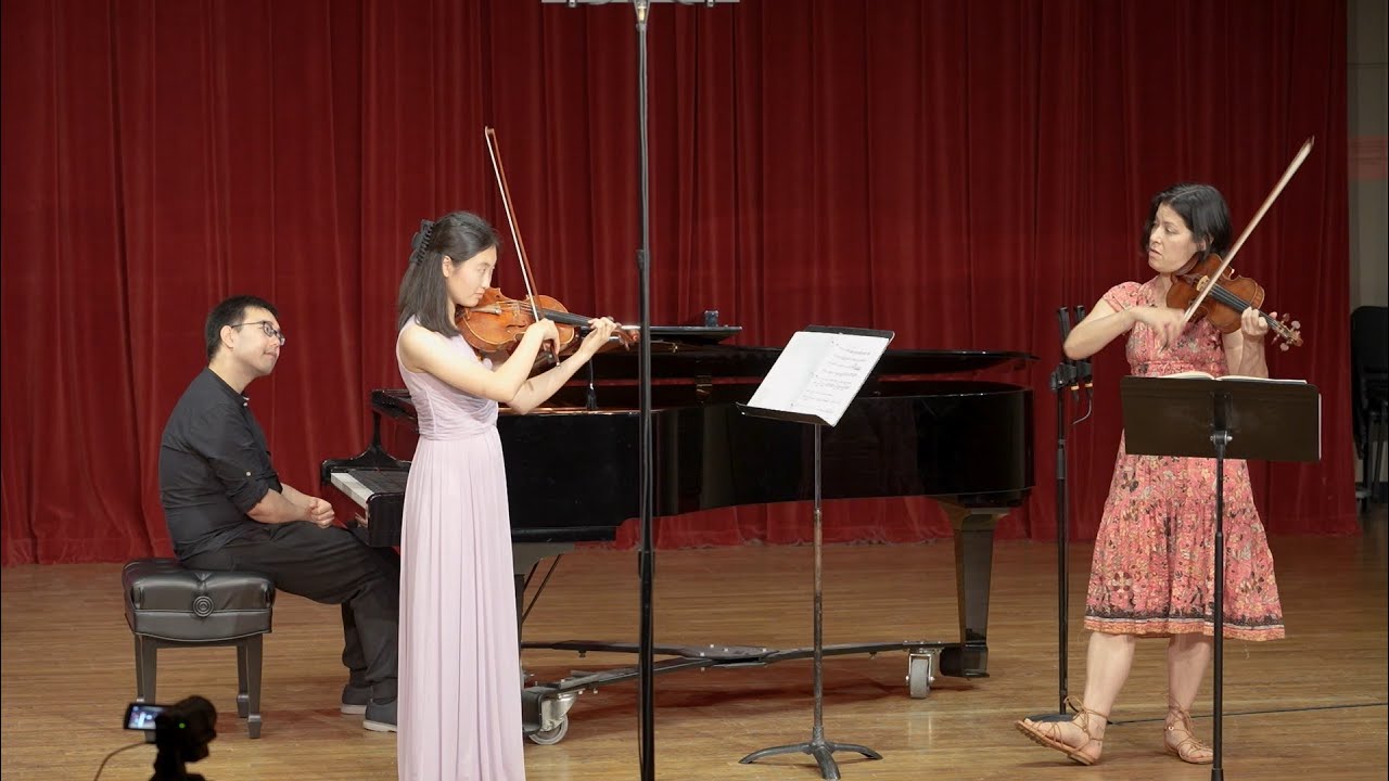 CMNW SF24 Masterclass with Jennifer Frautschi | Brahms Violin Concerto ...