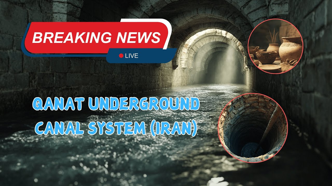 Qanat Underground Canal System (Iran) - YouTube