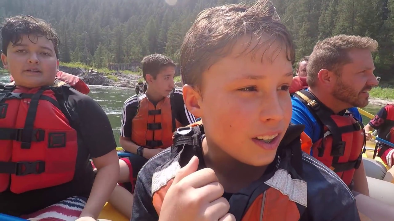 Crazy river rafting adventure with Bryton Myler - YouTube