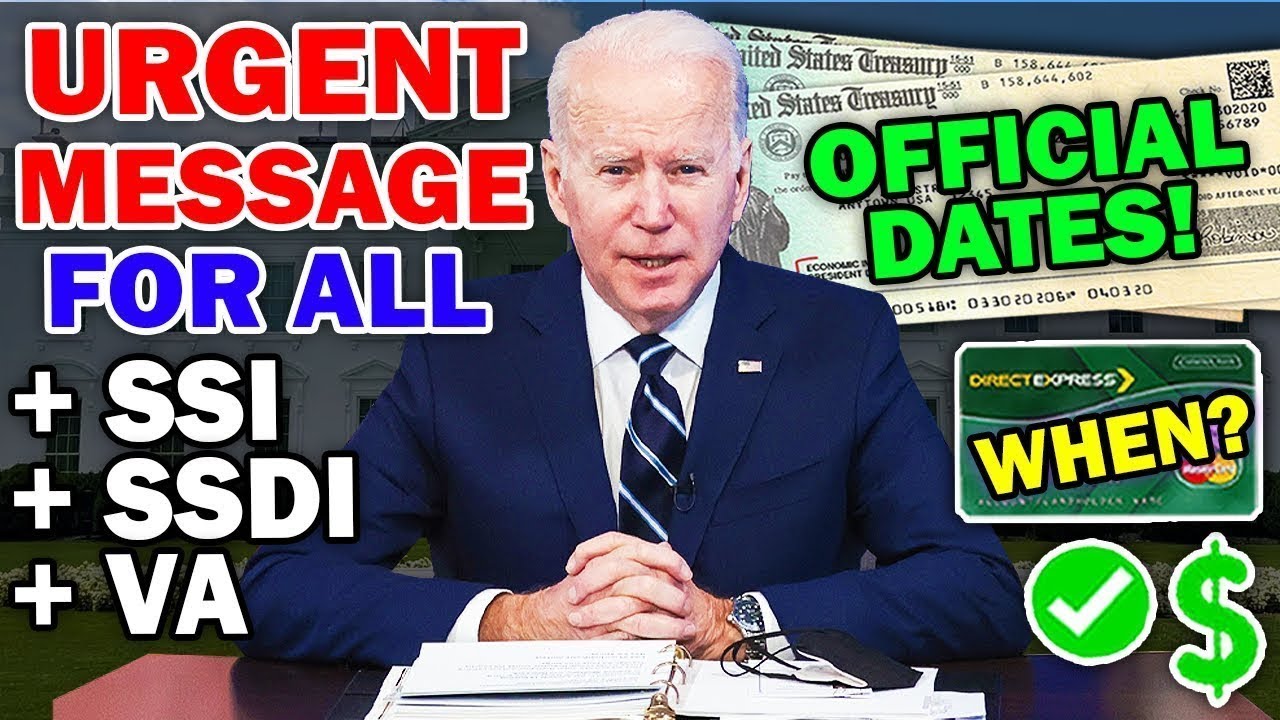 IMPORTANT! 1ST BATCH OF CHECKS SENT FOR DIRECT EXPRESS! 4TH STIMULUS ...