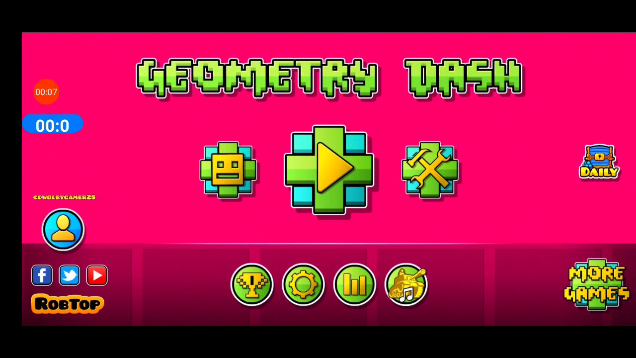 Como hacer que objetos se muevan en geometry dash - YouTube