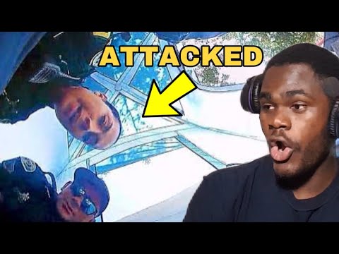 Officer Caught Off-Guard By Aggressive Camper - YouTube