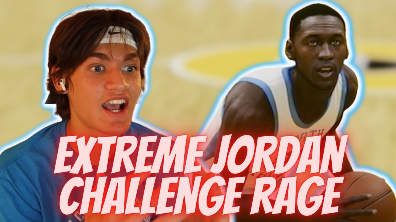 EXTREME RAGE ON NBA 2K23 JORDAN CHALLENGE! - YouTube