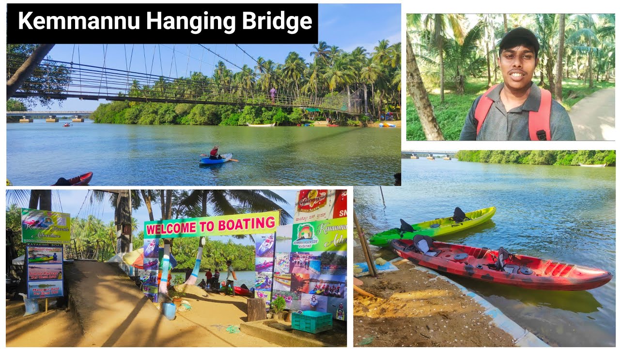 Kemmannu Hanging Bridge, Karnataka. | Tourist Place || • Coastal Dude ...