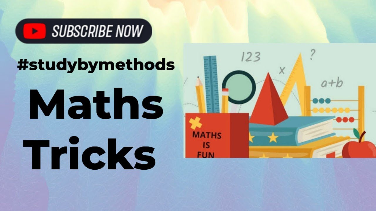 Maths Trick | Square Trick | Must Watch | Basic Maths | #studybymethods ...