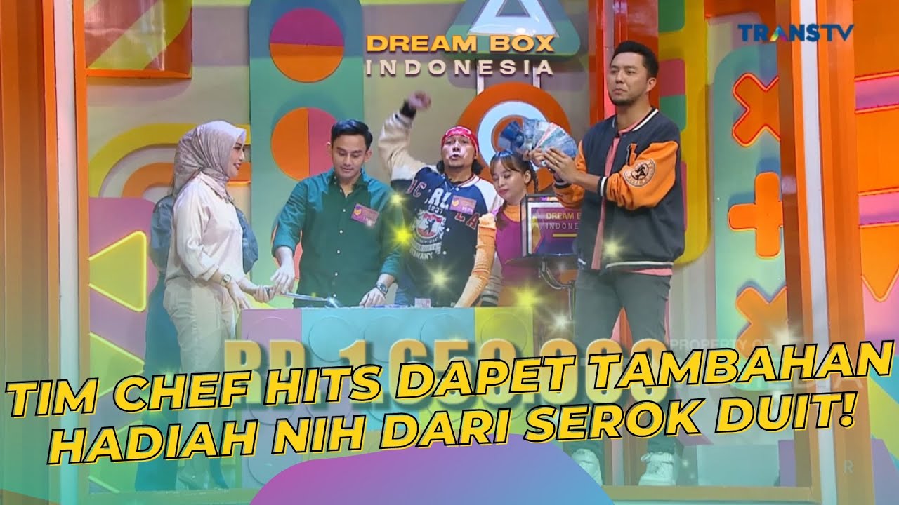 TIM CHEF HITS Dapet Tambahan Hadiah Nih Dari Serok Duit! | DREAM BOX INDONESIA (1/6/23) P3 - YouTube
