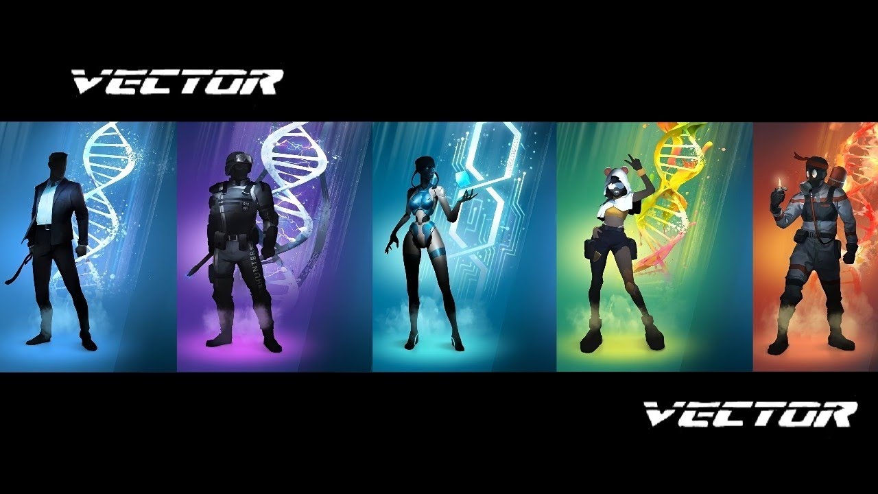 Vector Remastered - All Characters [Except the Shadow] (Part 1/3) - YouTube