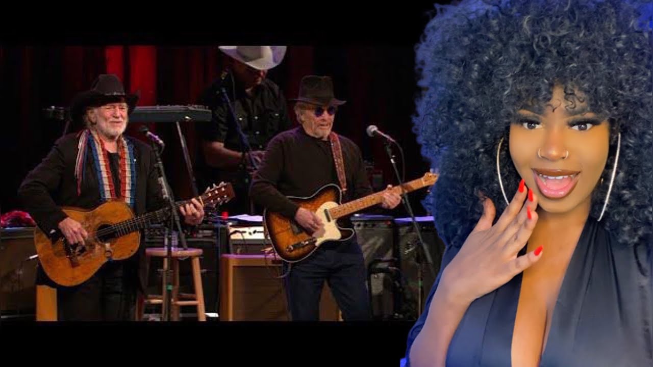 BOMBSHELL AURA REACTS TO MERLE HAGGARD & WILLIE NELSON "OKIE FROM ...