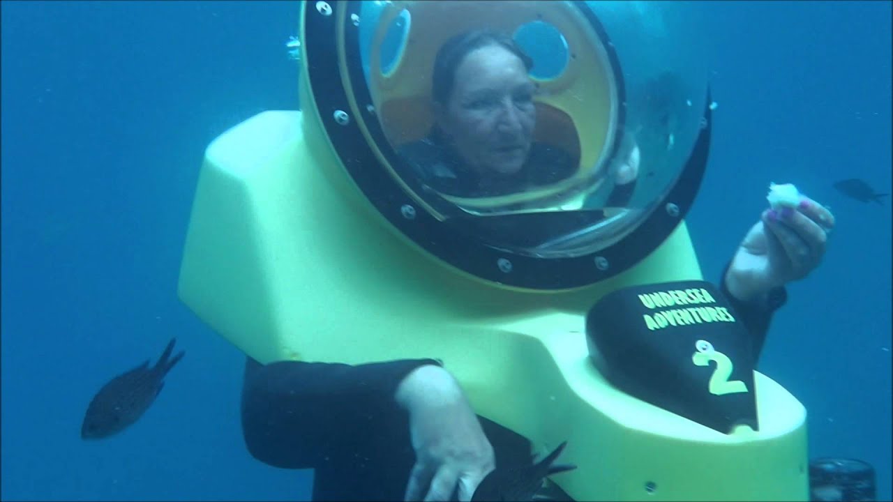 Underwater Scooters in Cyprus - YouTube