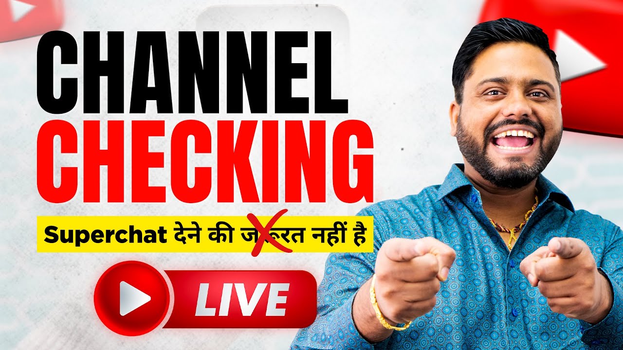 Free Channel Checking || Live Channel Checking || New Creators Guide ...