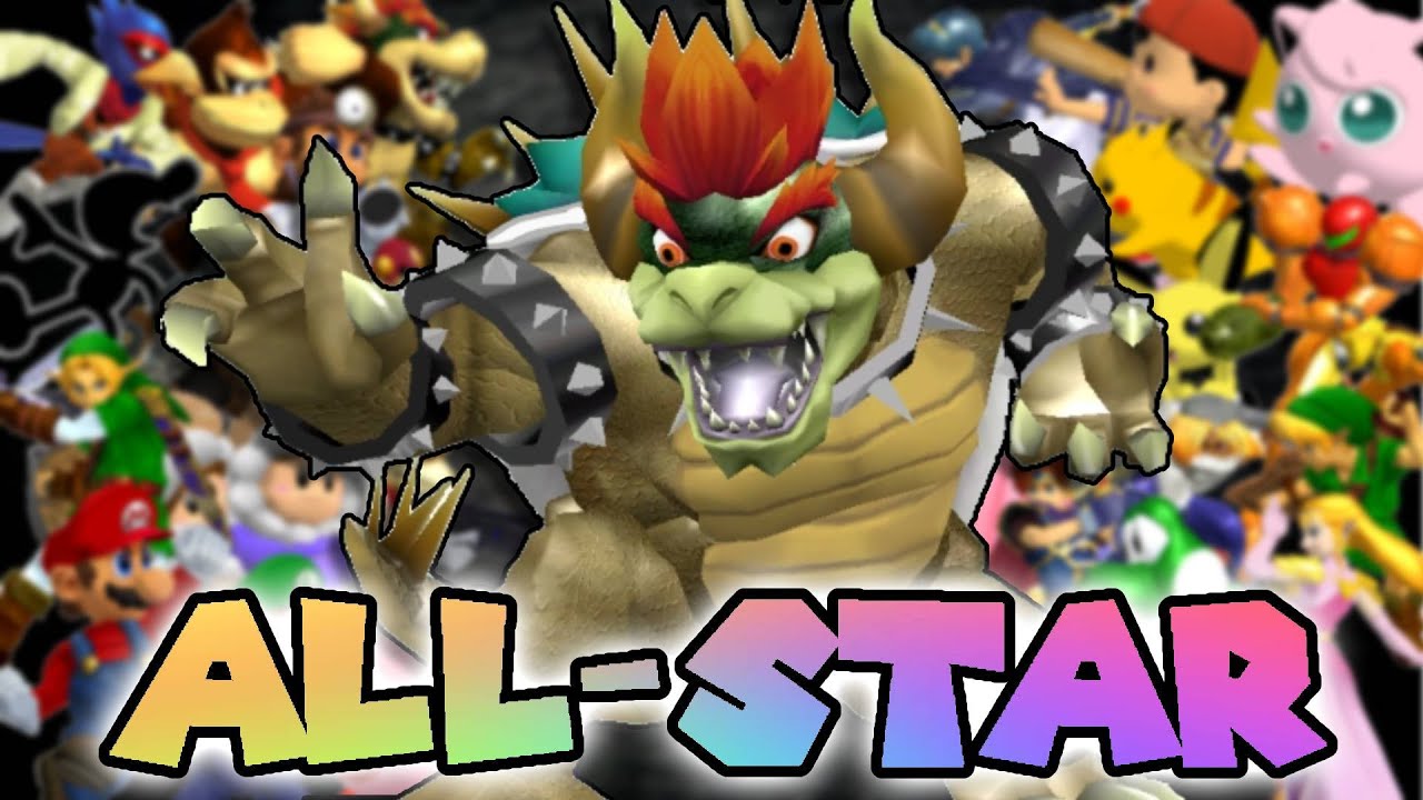 Giga Bowser Invades All-Star Mode (TAS) - YouTube
