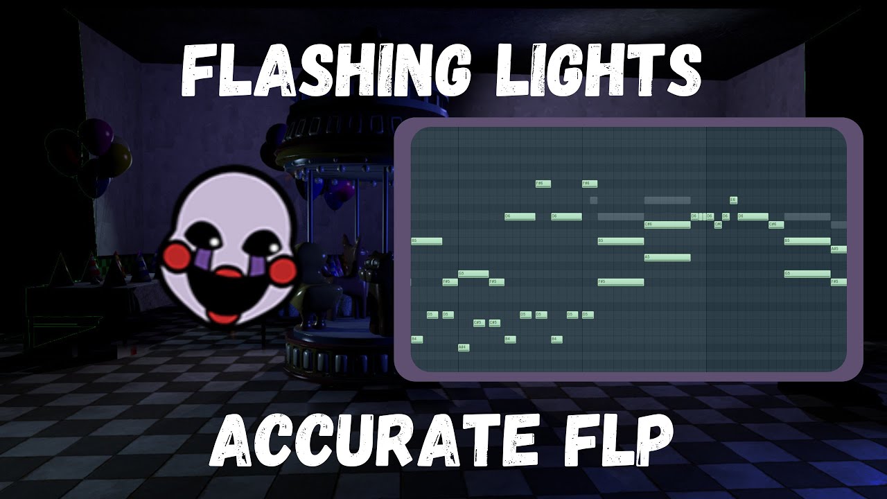 FNF Flashing Lights but i made a FLP for it. - YouTube