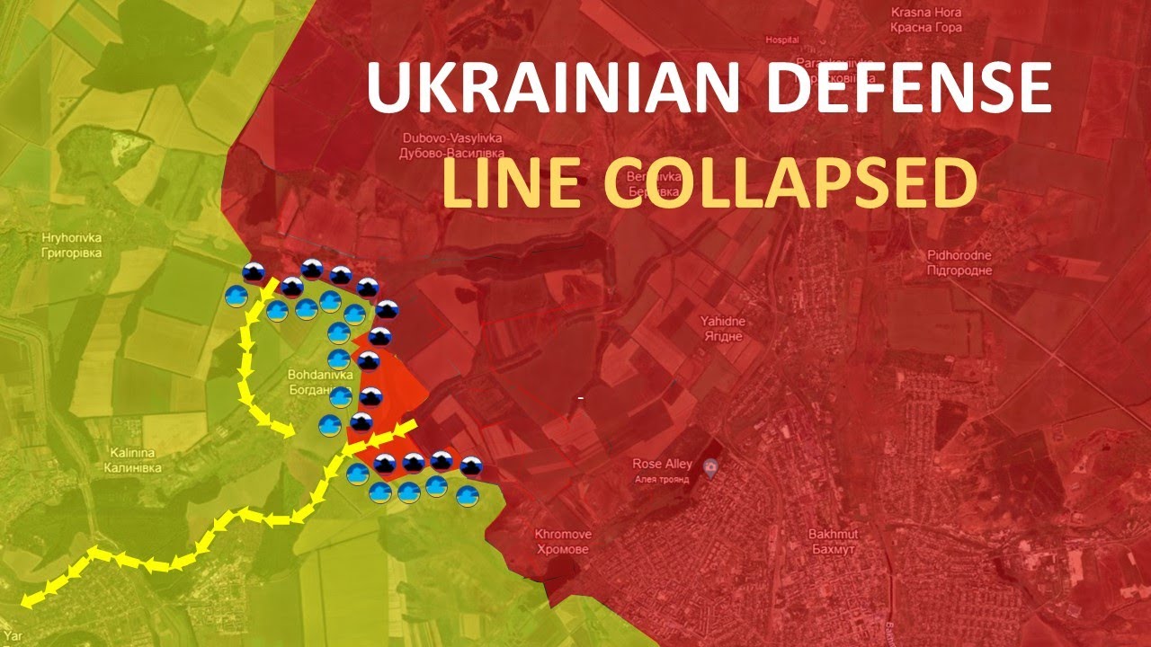 Russian Forces Successfully Breakthrough Ukrainian Defense Line North ...