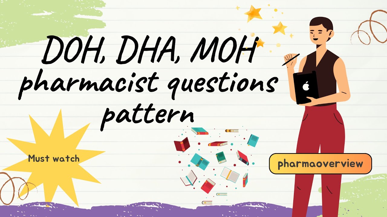 ("Must Watch")HAAD(DOH)/ DHA/ MOH, PROMETRIC PHARMACIST EXAM QUESTIONS ...