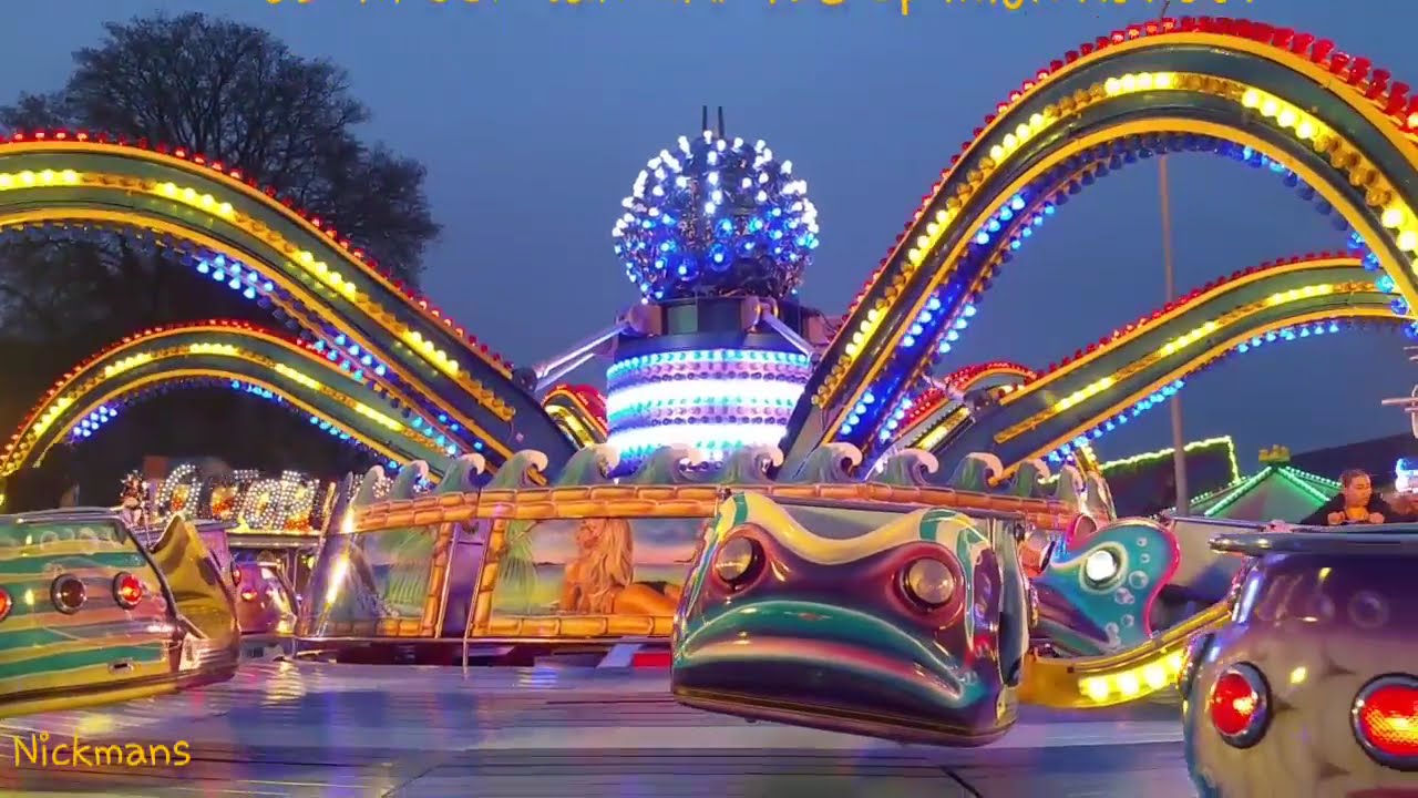 Mega monster polyp kermis Velp offride 2018 - YouTube