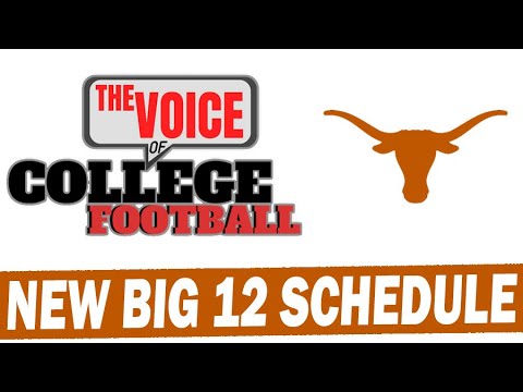 What Will the New Big 12 Schedule Look Like for Texas? - YouTube