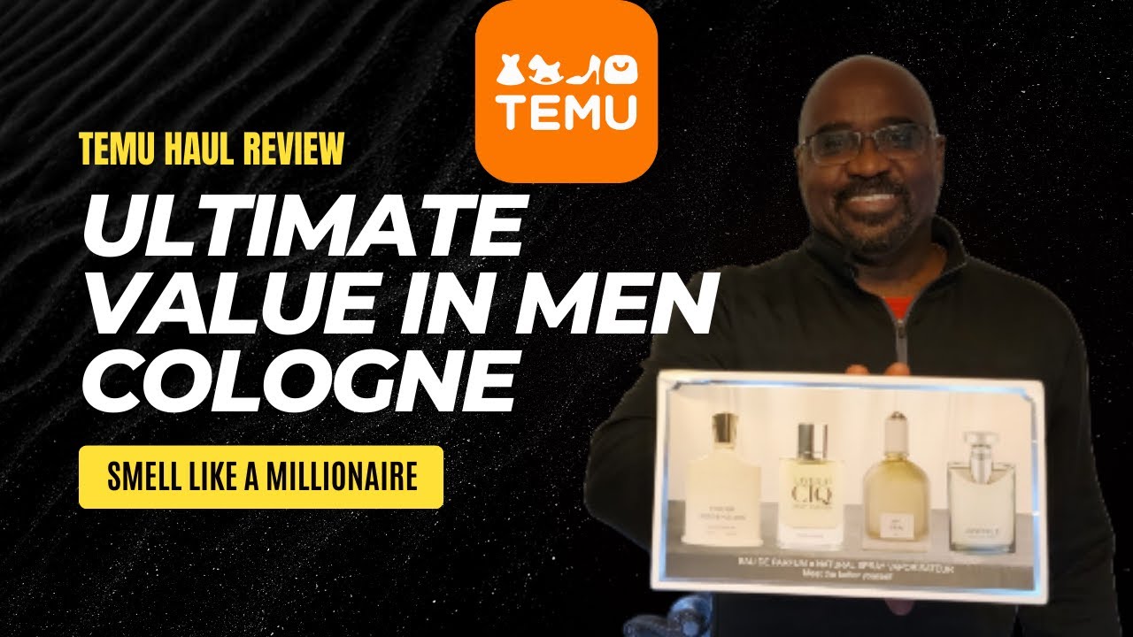TEMU Haul Eau De Parfum Gift Set For Men | Temu Cologne/Perfume Honest ...