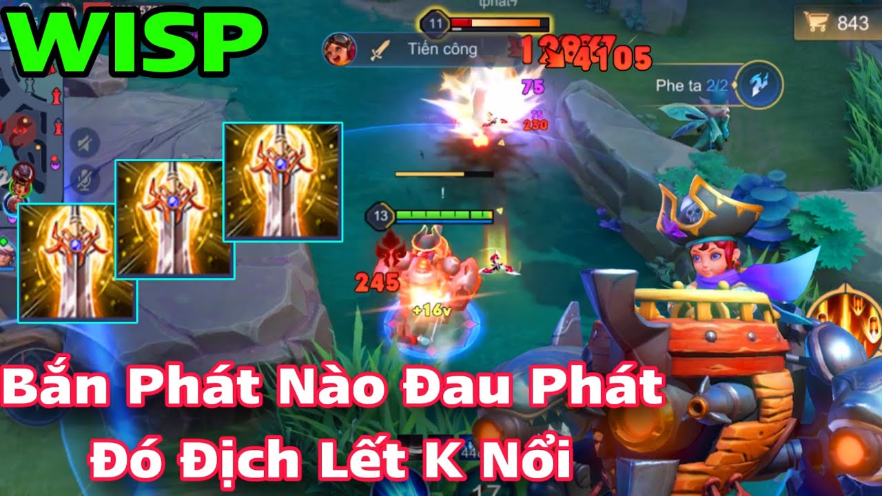 WISP mùa 2024 - S3 || Trang Bị + Bảng Ngọc + Phù Hiệu Mạnh Nhất Bắn ...