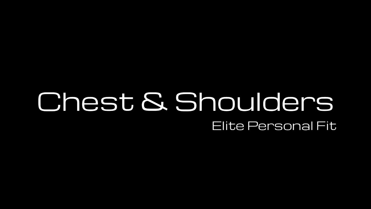 Chest & Shoulders | Home Body-Split - YouTube