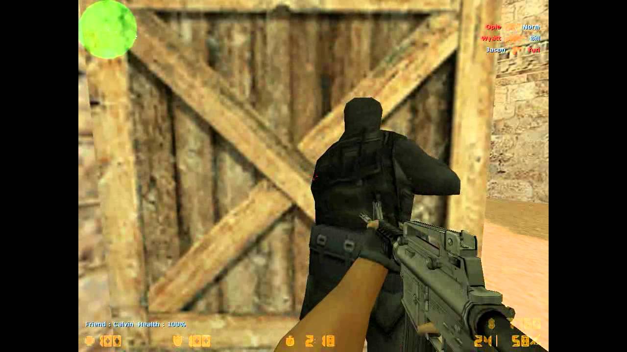 cs 1.6 skins m16 - YouTube