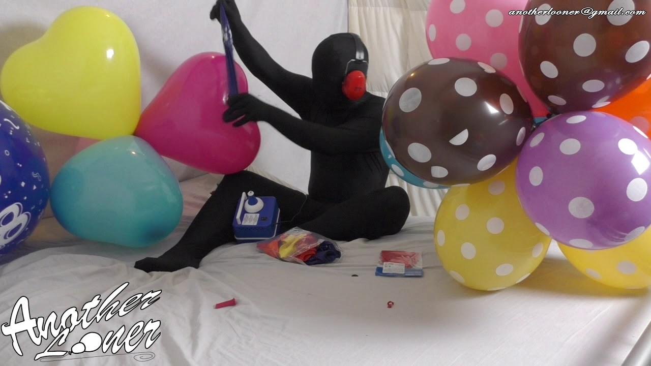 (Non-pop) Inflating and clustering heart balloons - The Clustering (Ses ...