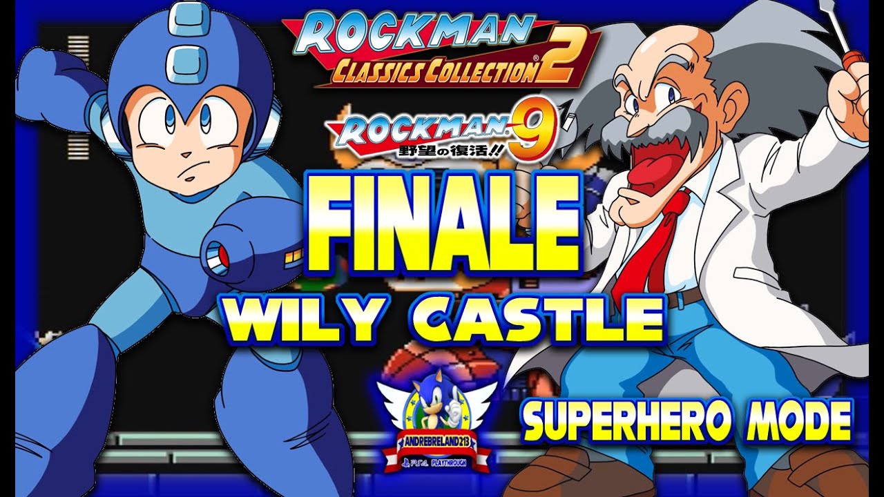 Rockman Classics Collection 2 PS4 (1080p) - Rockman 9 FINALE Superhero ...