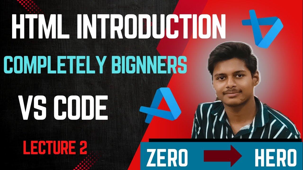 basic html introduction and vs code installation process, html boiler plate details - YouTube