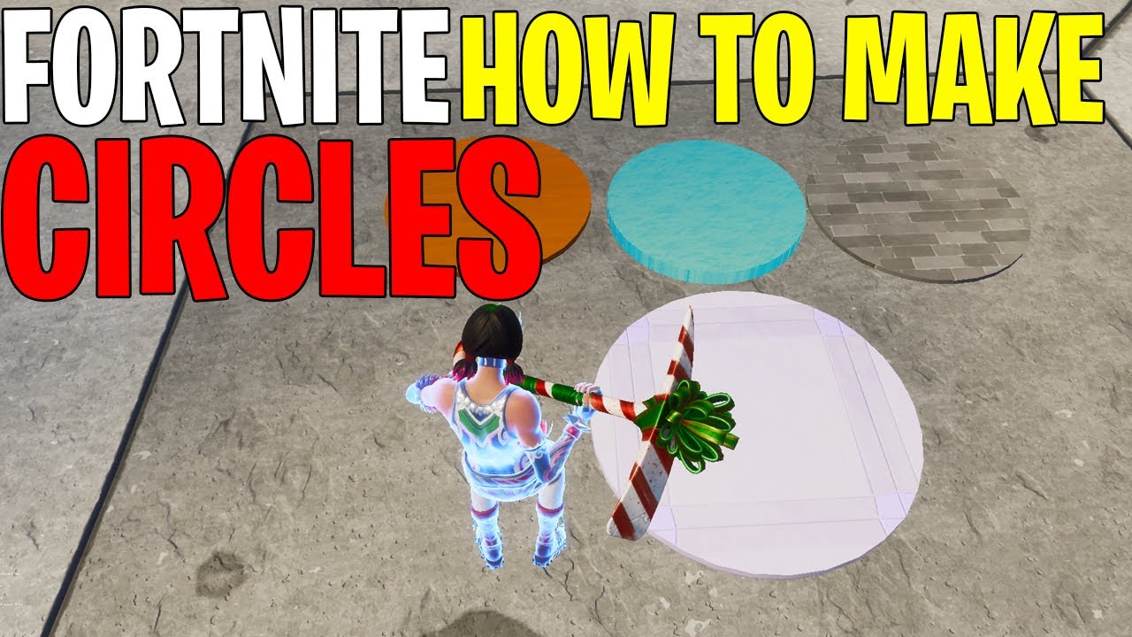 *AESTHETIC* How to Make CIRCLES in FORTNITE Creative | Fortnite Chapter ...