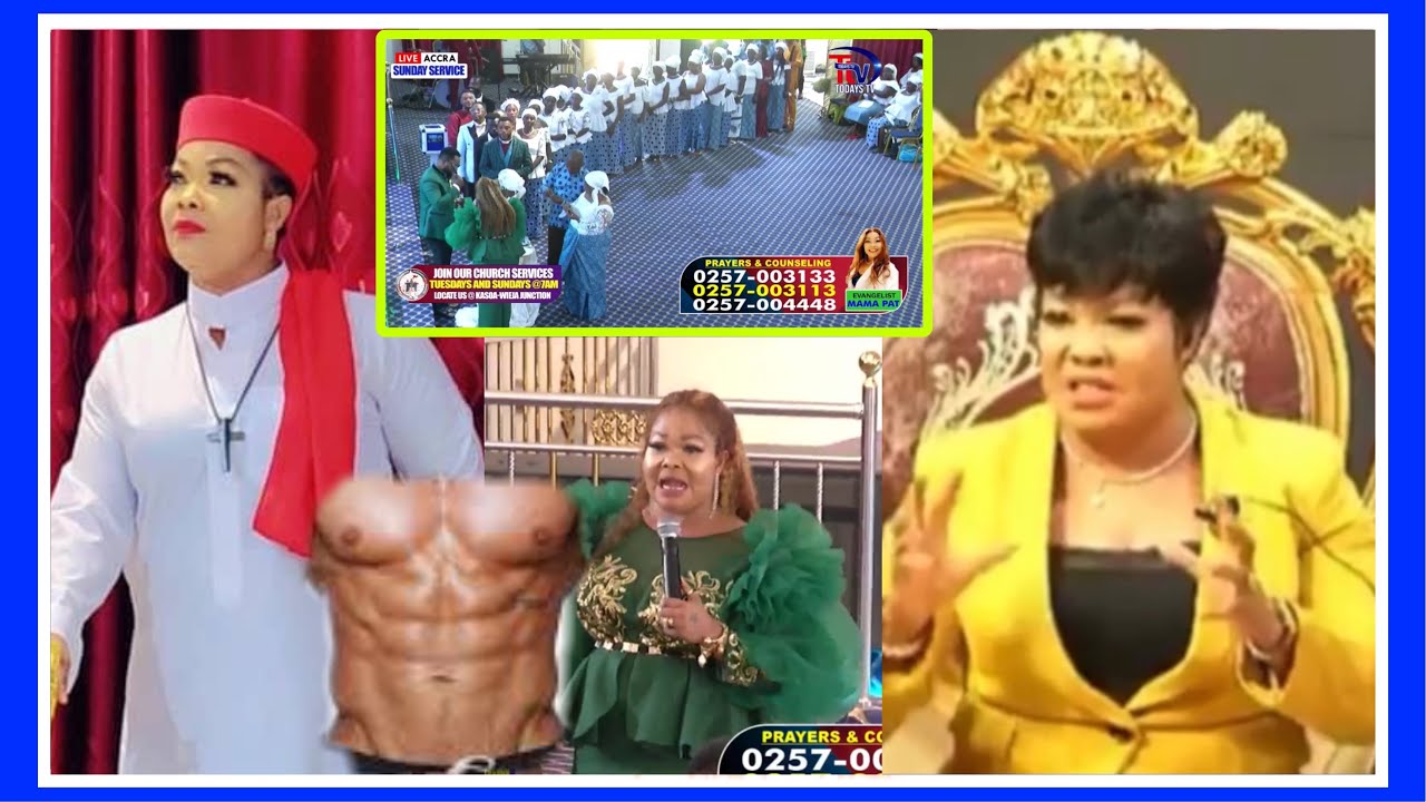 Eii AGRADAA now selling Koti duro & h.!.v nduro in her Church - YouTube