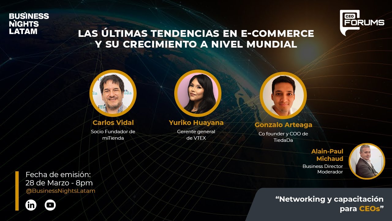 CEO FORUMS: "Las últimas tendencias en e-commerce y su crecimiento a ...