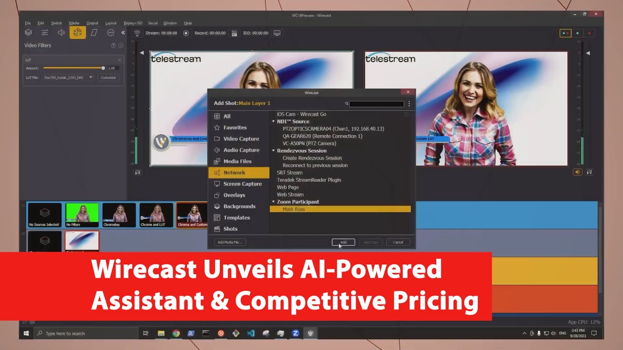 Wirecast's AI-Driven Virtual Assistant and Enhanced Production Tools - YouTube