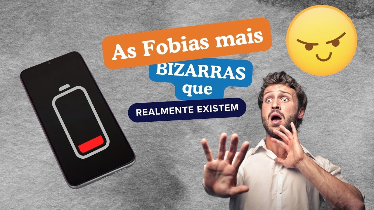 As Fobias Mais BIZARRAS Que Realmente Existem 😱 - YouTube