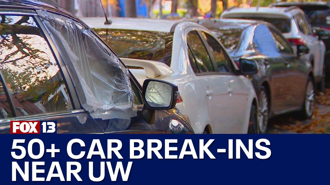More than 50 cars broken into, damaged near UW's Greek Row | FOX 13 ...